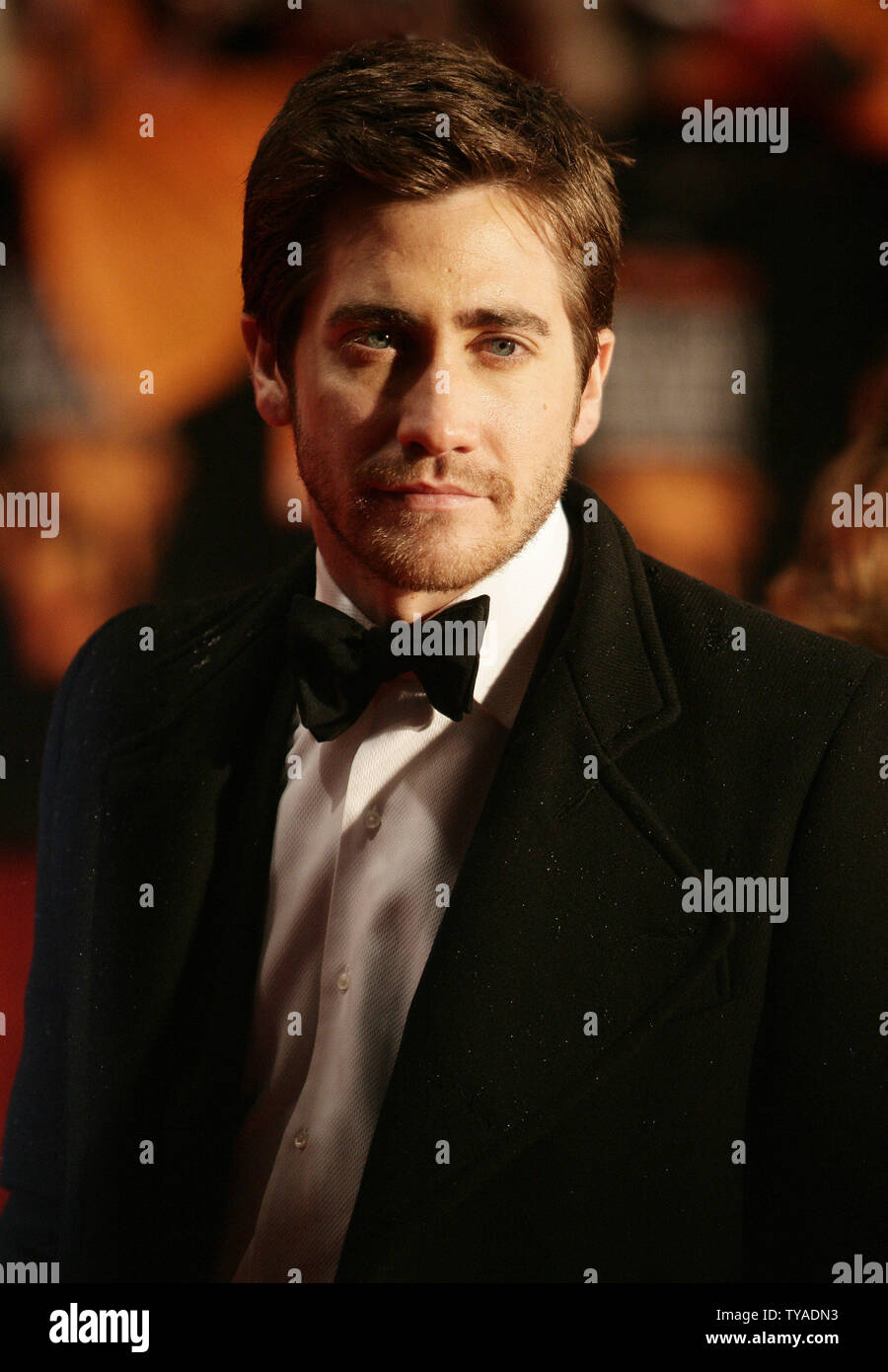 American actor Jake Gyllenhall arrives in London's Leicester Sq for the ...