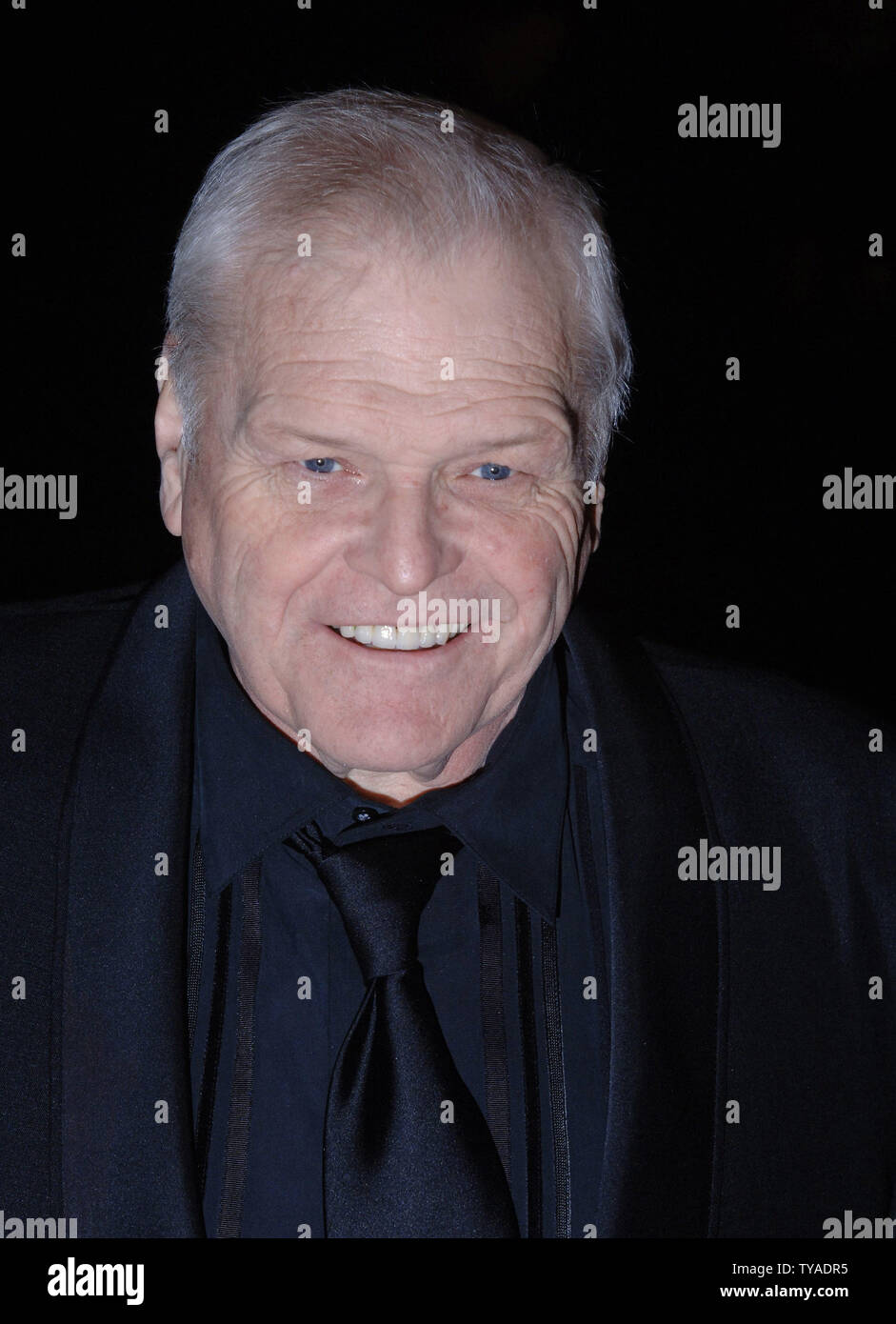American actor Brian Dennehy attends the Laurence Olivier theatre ...