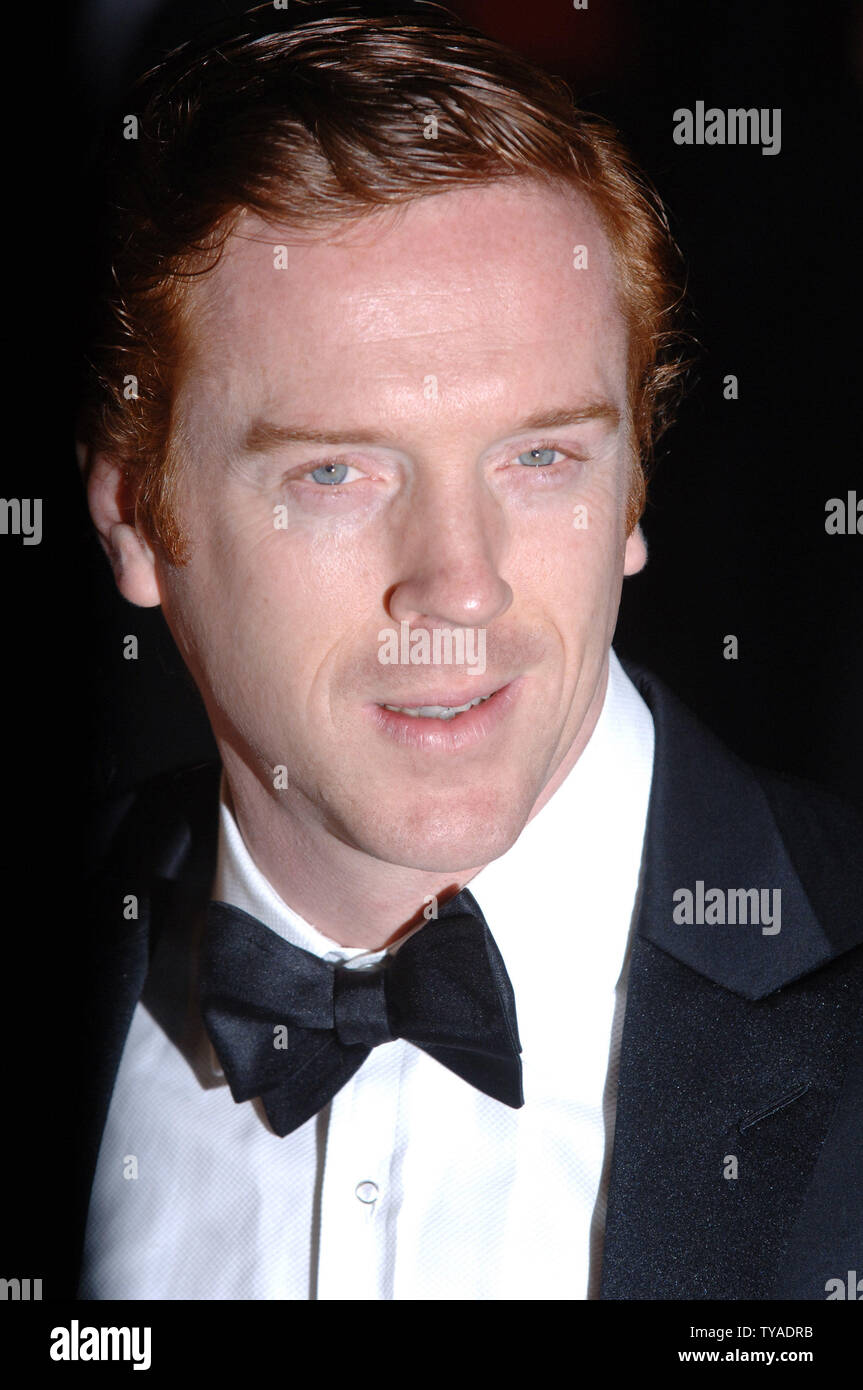 British actor Damien Lewis attends the Laurence Olivier theatre awards ...