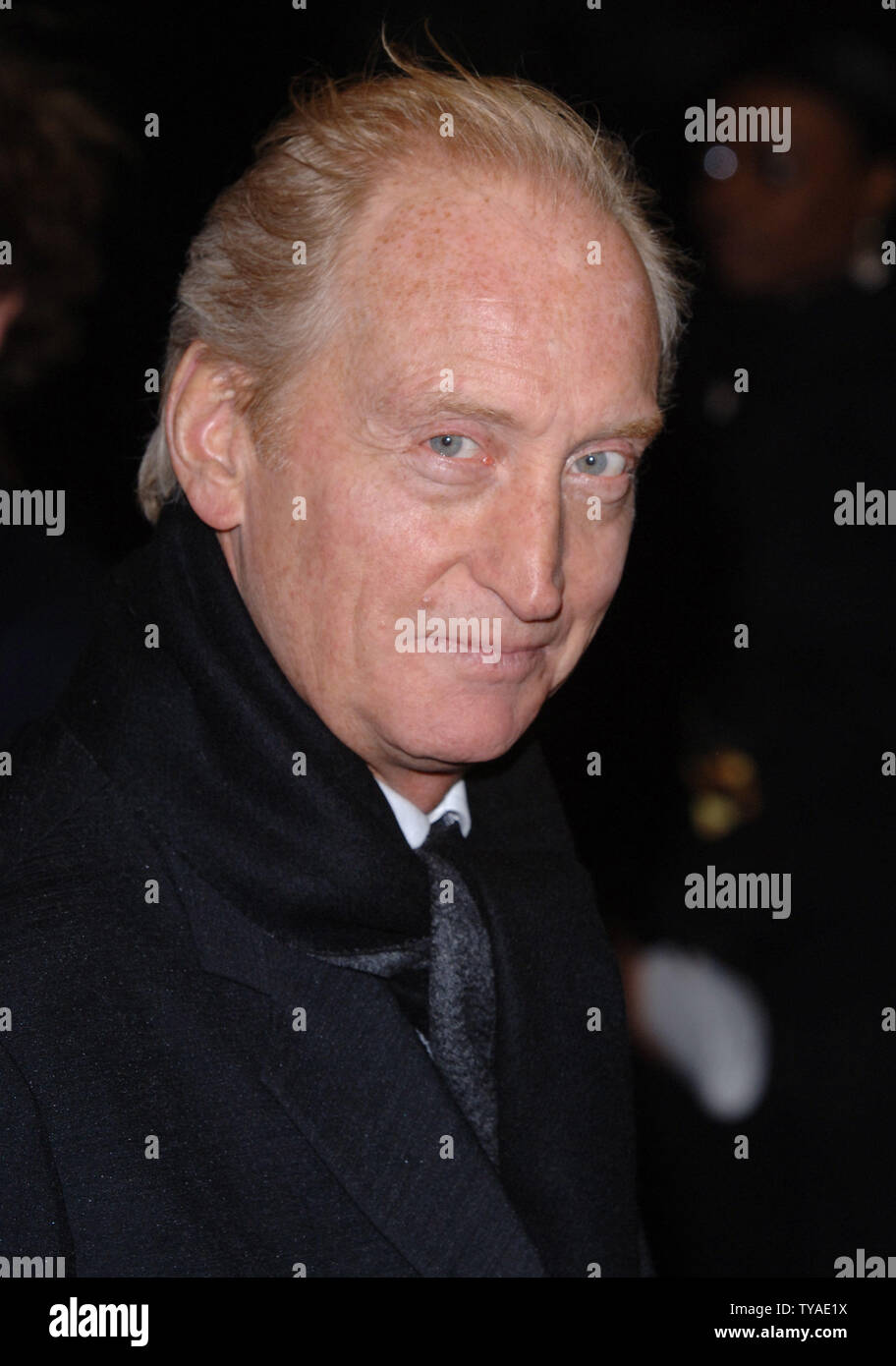 British actor Charles Dance attends the British premiere of "The White ...