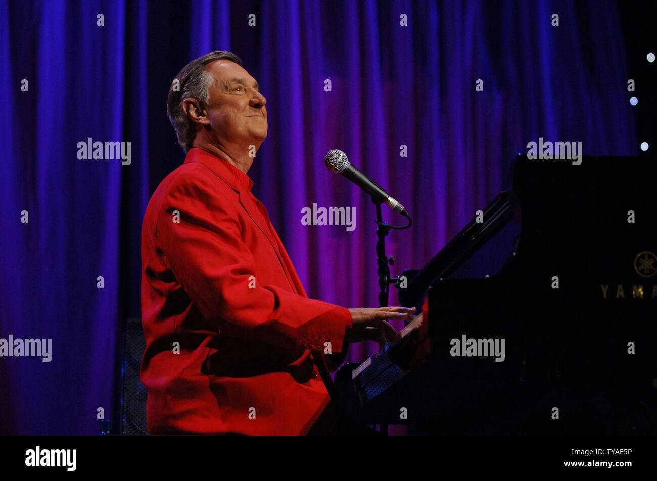 American singer Neil Sedaka performs at Royal Albert Hall in London on ...