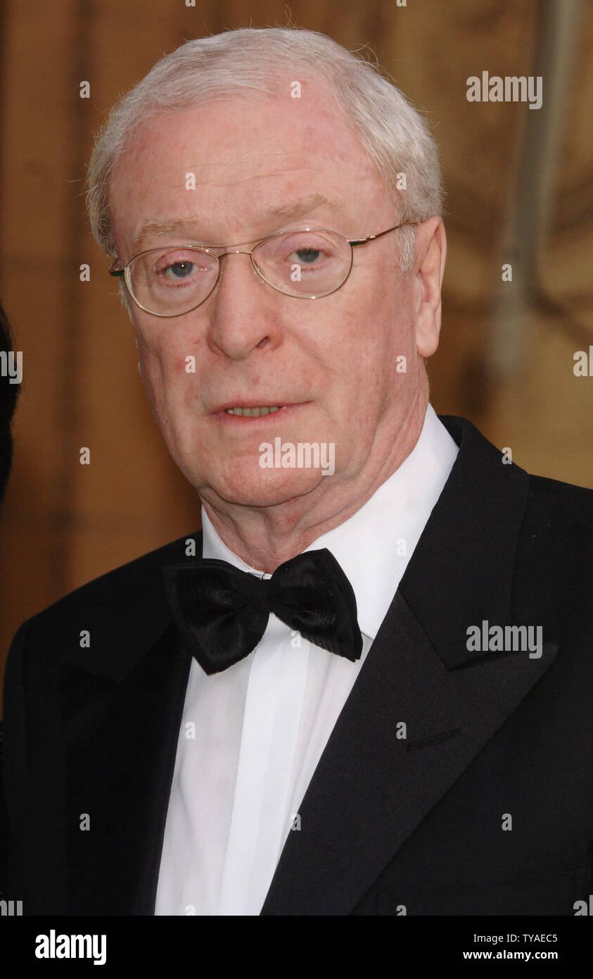 British actor Michael Caine attends the Dream auction full stop-VIP ...