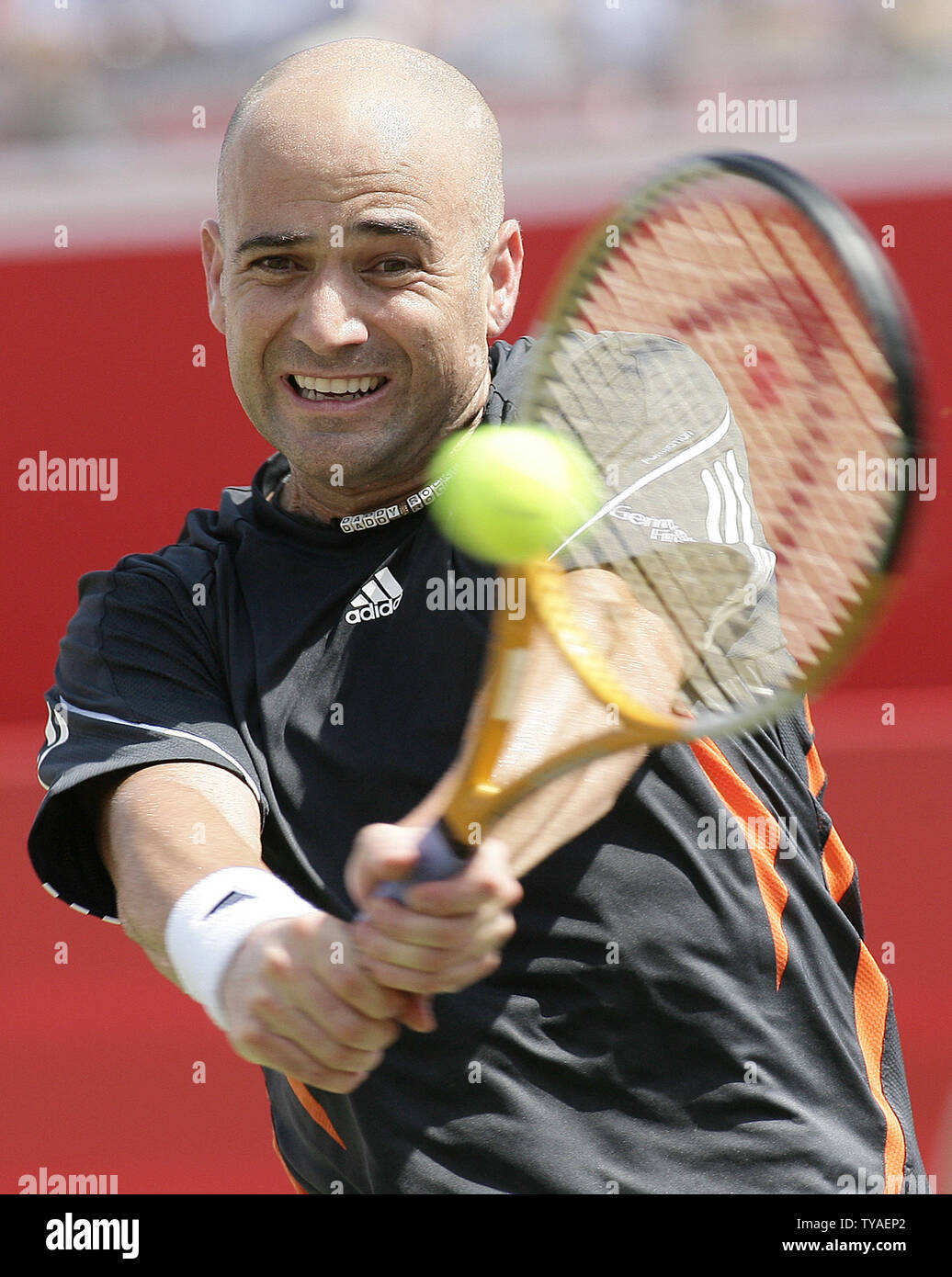 Andre agassi backhand hi-res stock photography and images - Alamy