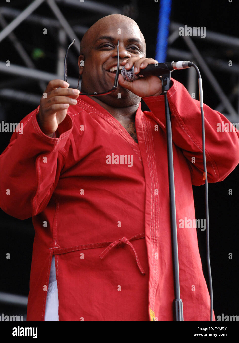 American singer/rapper Cee-Lo from Gnarls Barkley performs at the 02 ...