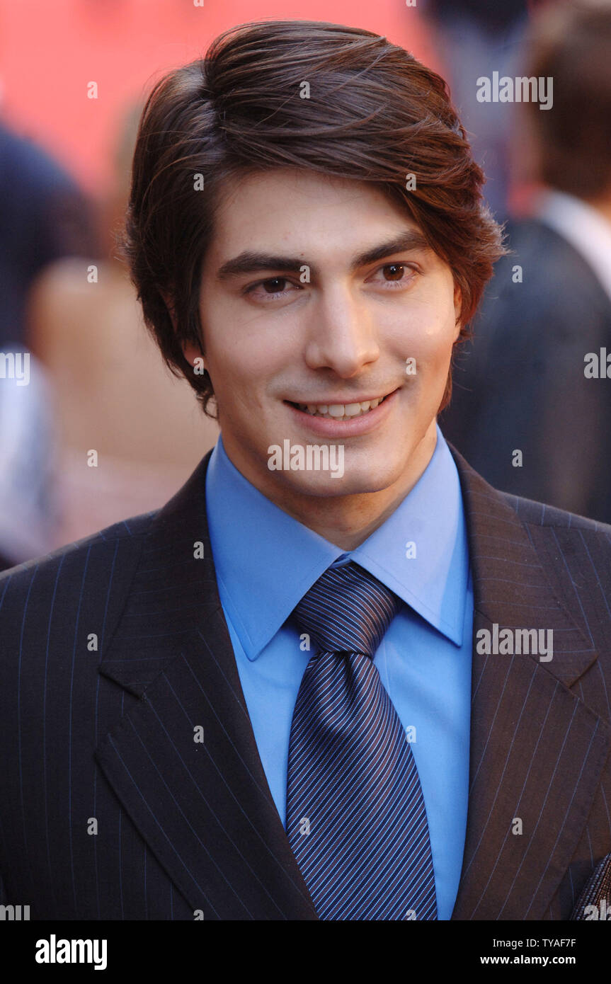 American actor Brandon Routh attends the "Superman Returns" premiere at ...