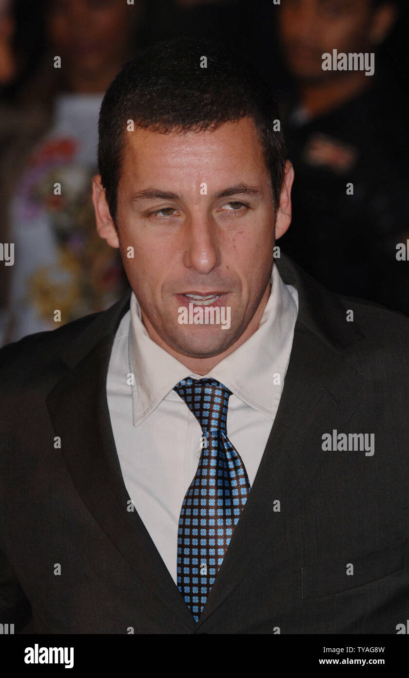 American actor Adam Sandler attends the premiere of "Click" at Empire ...
