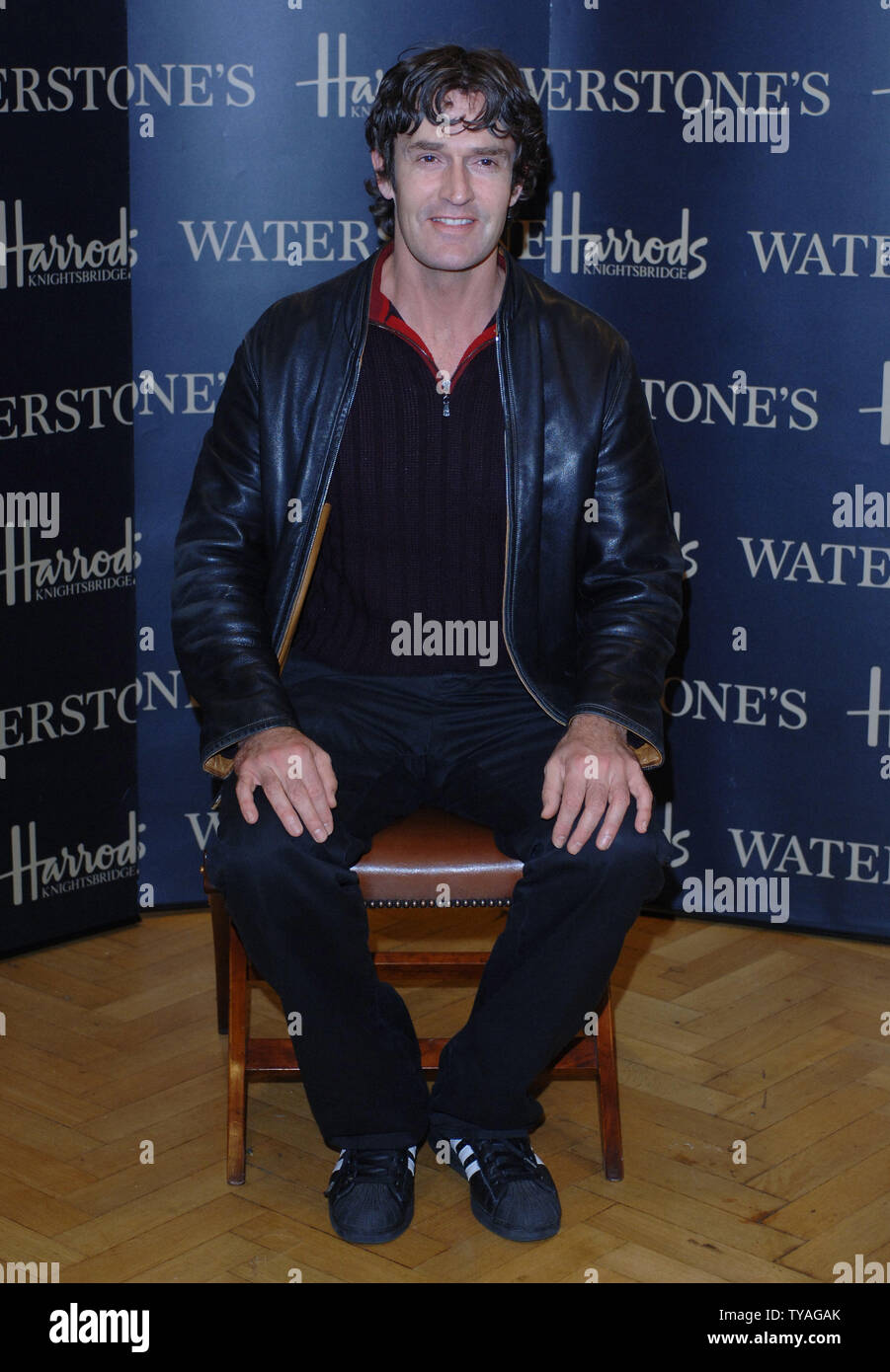 British actor/author Rupert Everett attends a signing of his ...