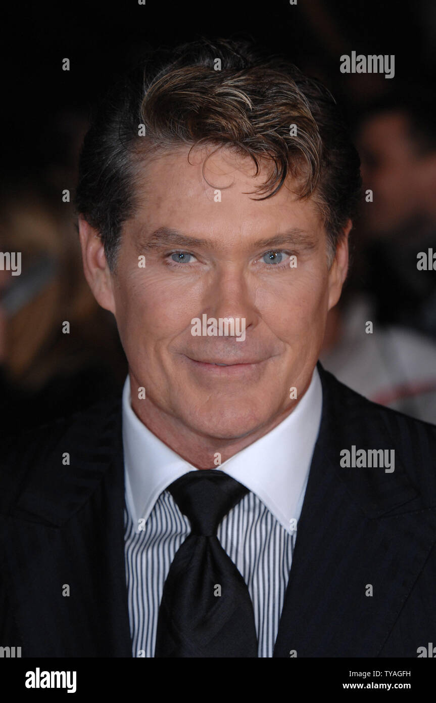 American actor David Hasselhoff attends the "Daily Mirror Pride Of ...