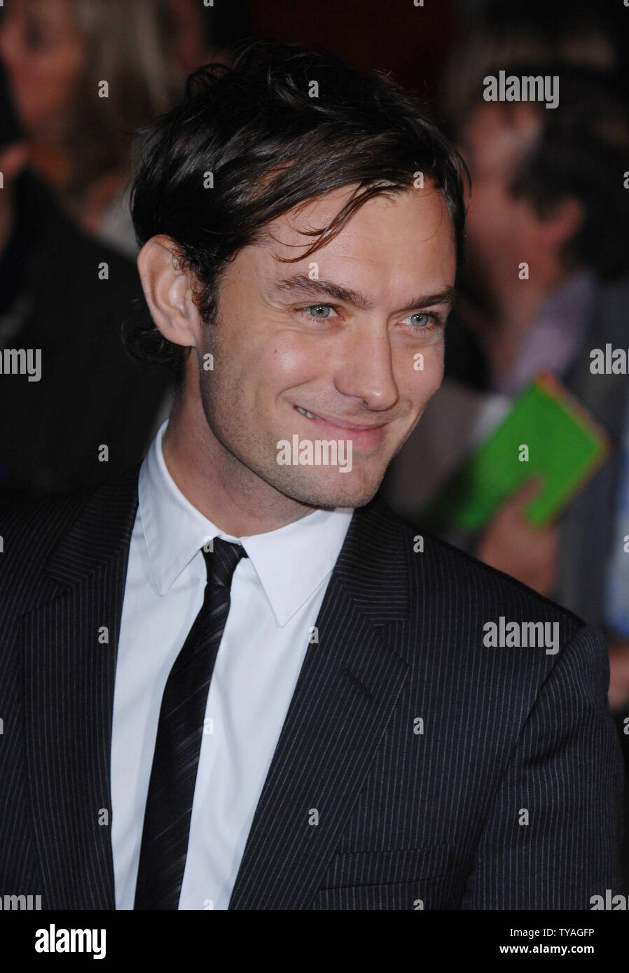 British actor Jude Law attends the "Daily Mirror Pride Of Britain ...