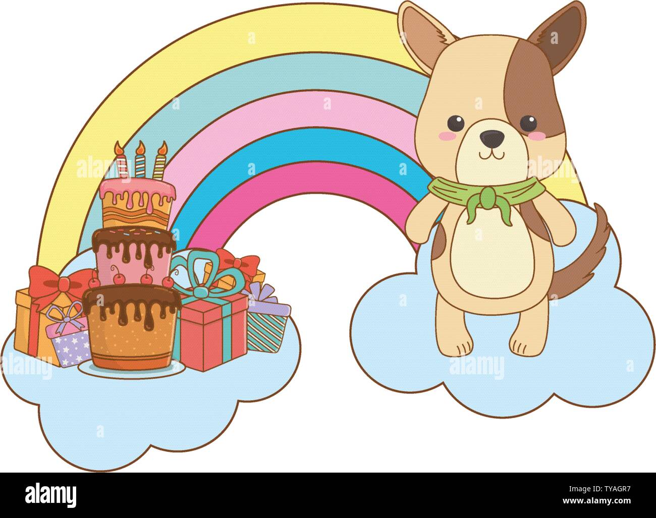 Dog cartoon design, Animal cute zoo life nature and fauna theme Vector ...