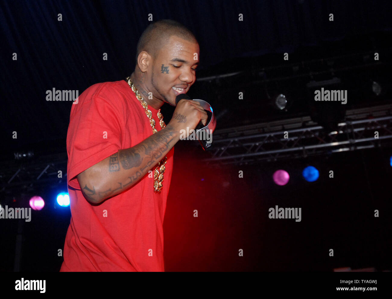 American rapper The Game performs at Hammersmith Palais in London on ...