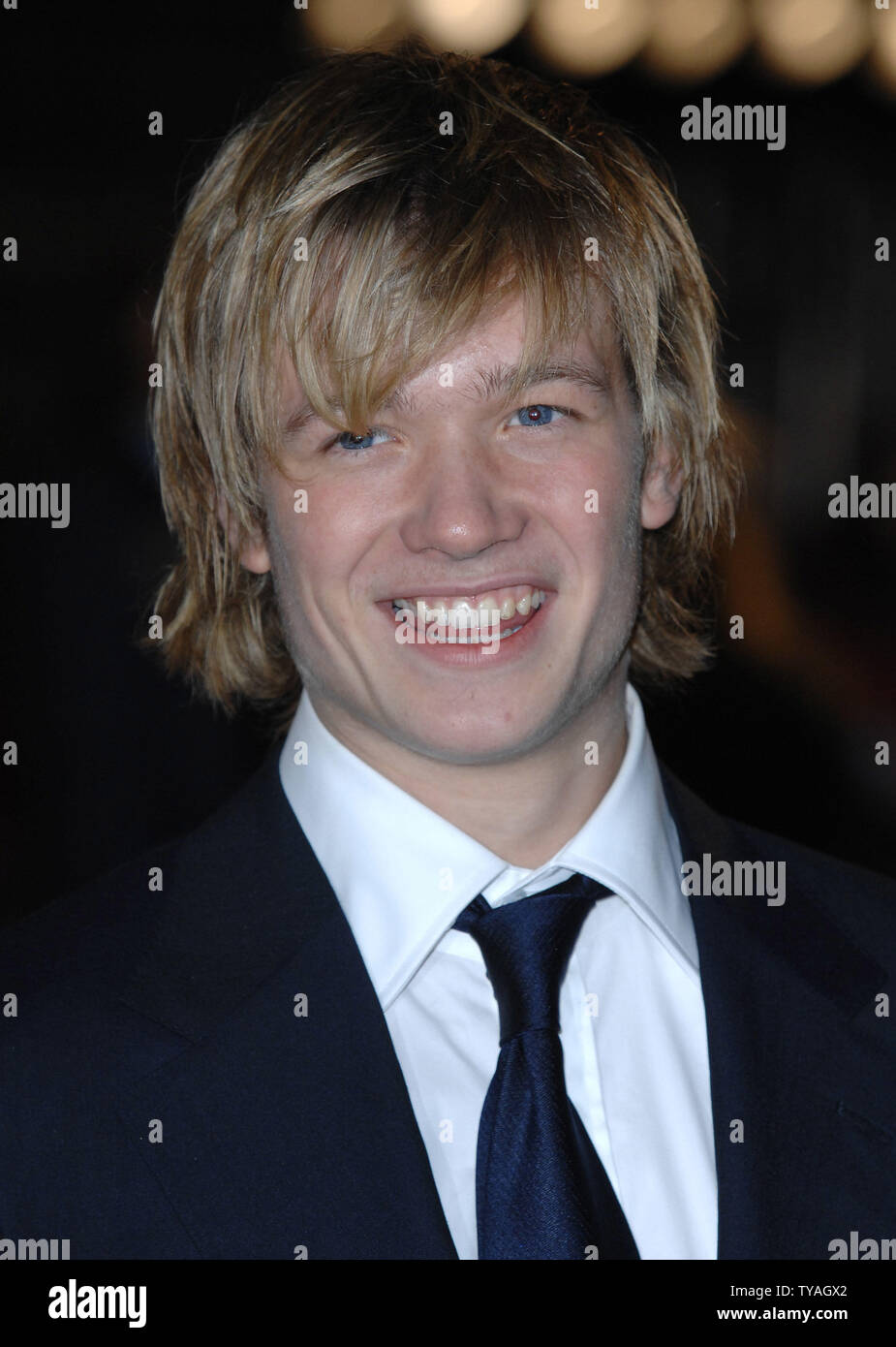 British actor Ed Speleers attends the World premiere of "Eragon" at ...