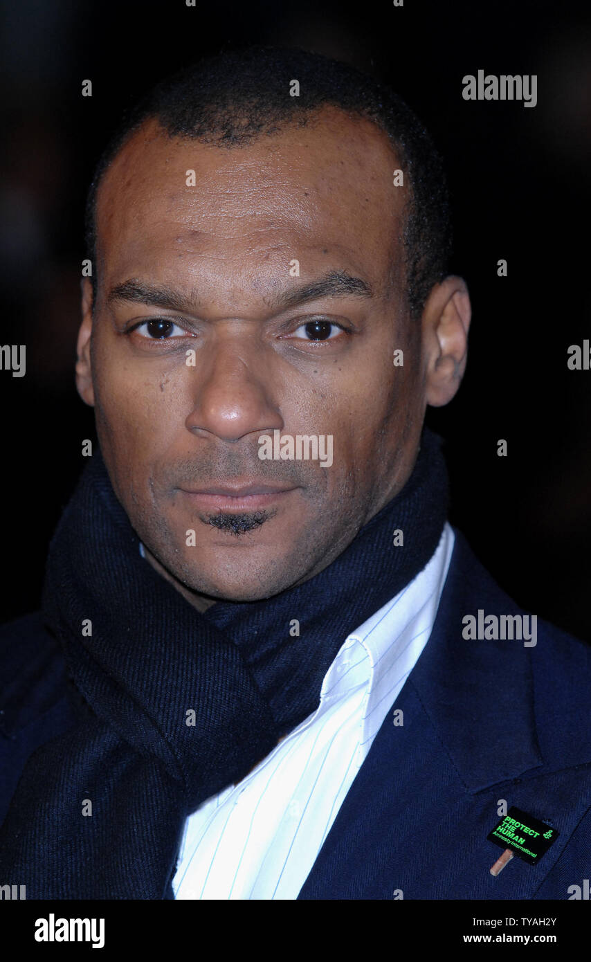 British actor Colin Salmon attends the European premiere of "Blood ...