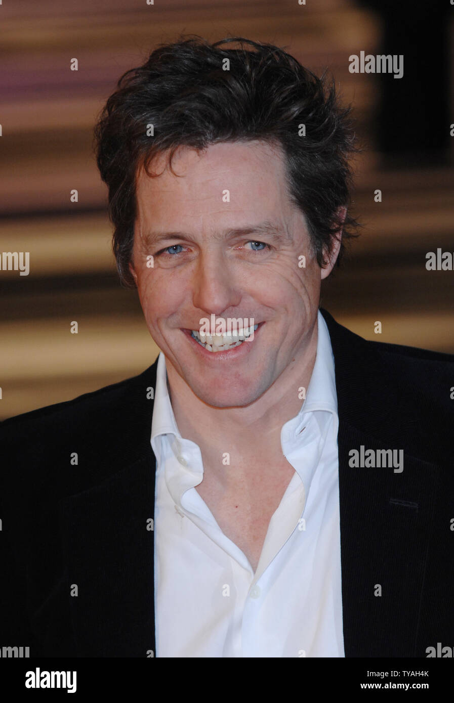 British actor Hugh Grant attends the premiere of "Music And Lyrics" at ...