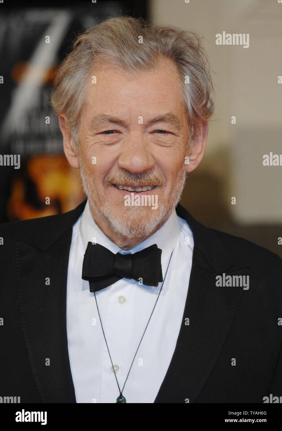 British actor Ian McKellen attends "The Orange British Academy Film ...