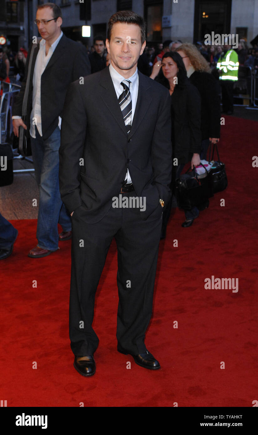 American actor Mark Wahlberg attends the premiere of "Shooter" at Odeon ...