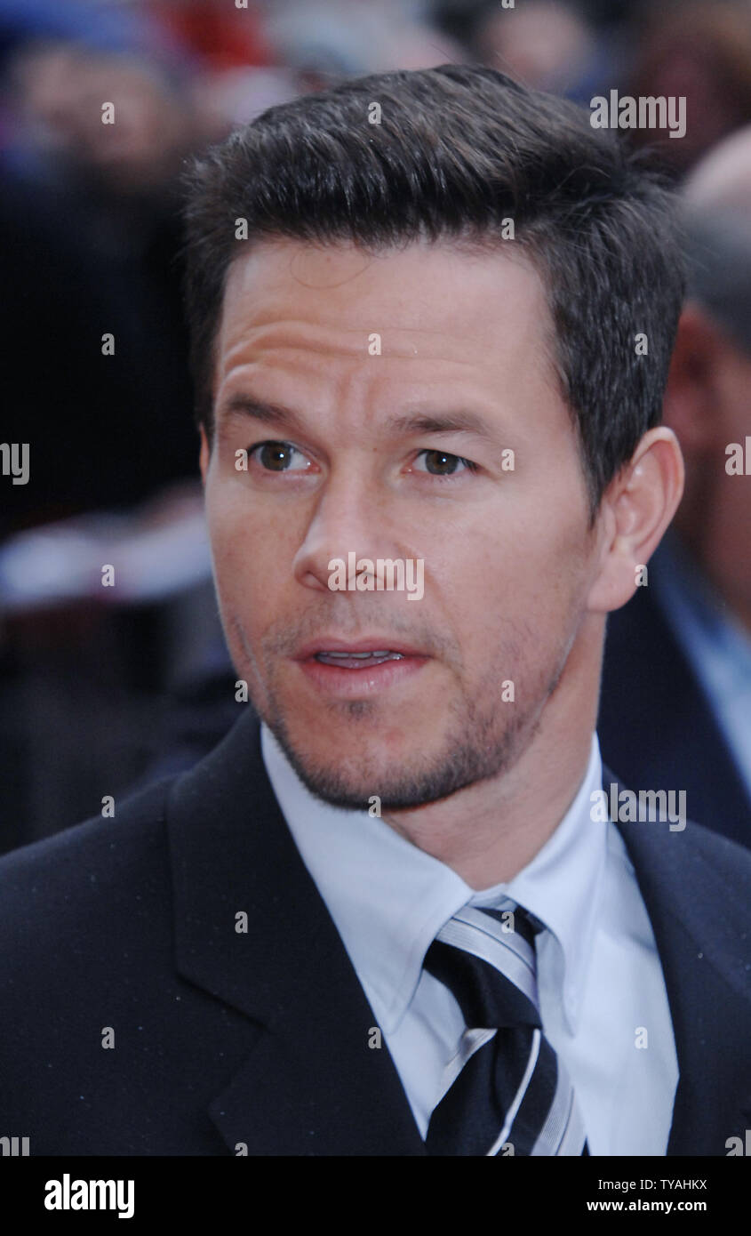American actor Mark Wahlberg attends the premiere of "Shooter" at Odeon ...
