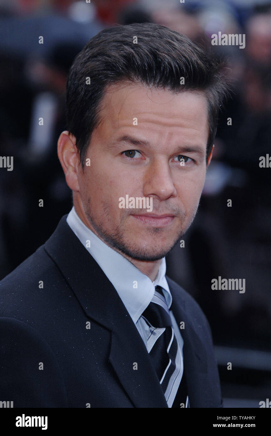 American actor Mark Wahlberg attends the premiere of "Shooter" at Odeon ...