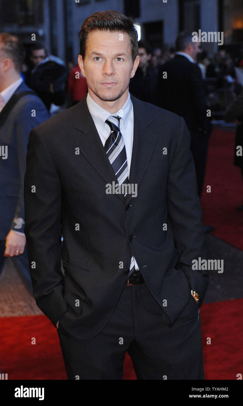 American actor Mark Wahlberg attends the premiere of "Shooter" at Odeon ...