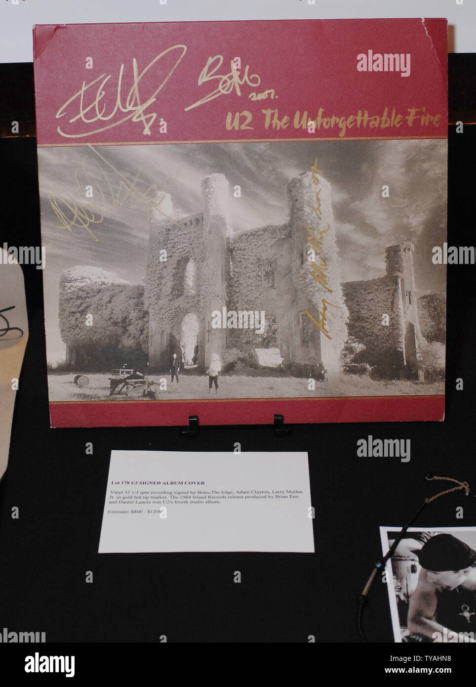 U2 The Unforgettable Fire Album Cover