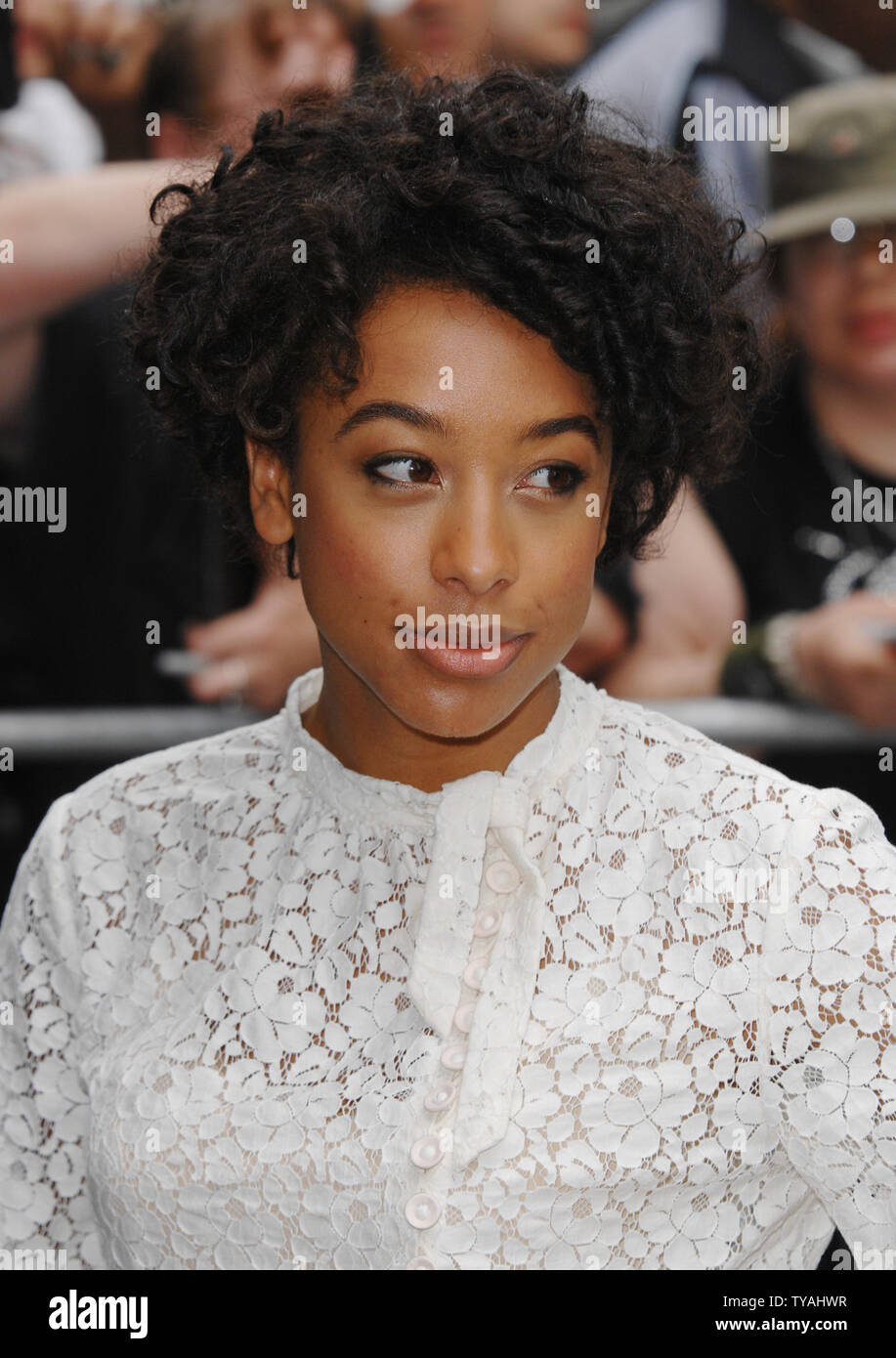 British singer Corinne Bailey Rae attends the "Ivor Novello Awards" at ...