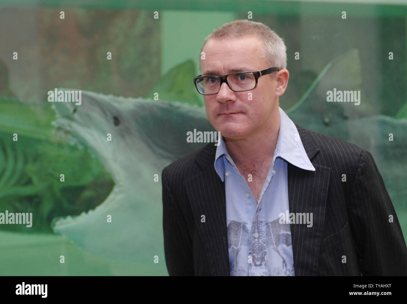 Damien hirst shark hi-res stock photography and images - Alamy