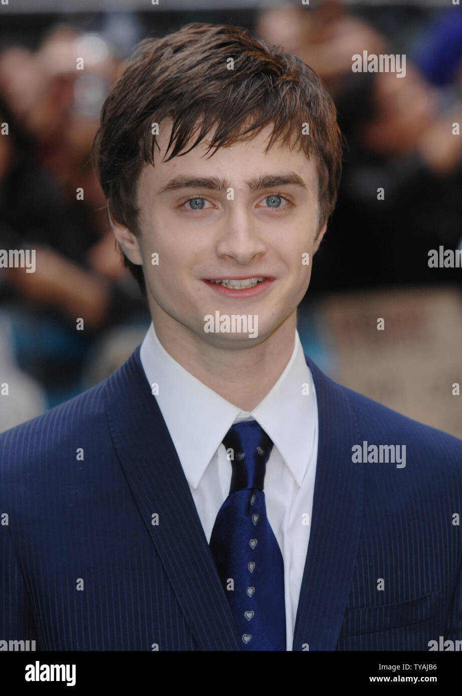 British actor Daniel Radcliffe attends the European premiere of "Harry ...