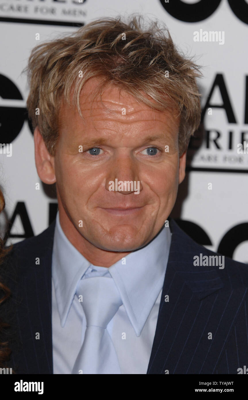 British chef Gordon Ramsay attends "GQ Men Of The Year Awards" at Royal ...