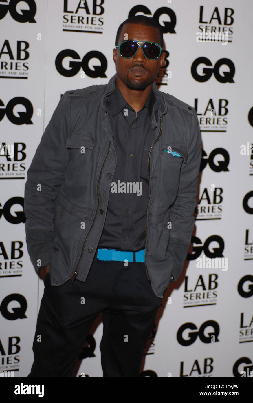 American singer Kanye West attends "GQ Men Of The Year Awards" at Royal ...