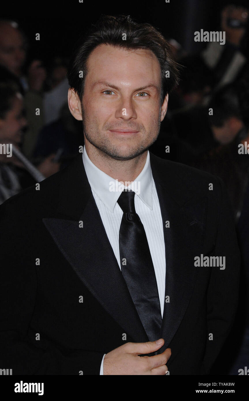 American actor Christian Slater attends the National Stock Photo - Alamy