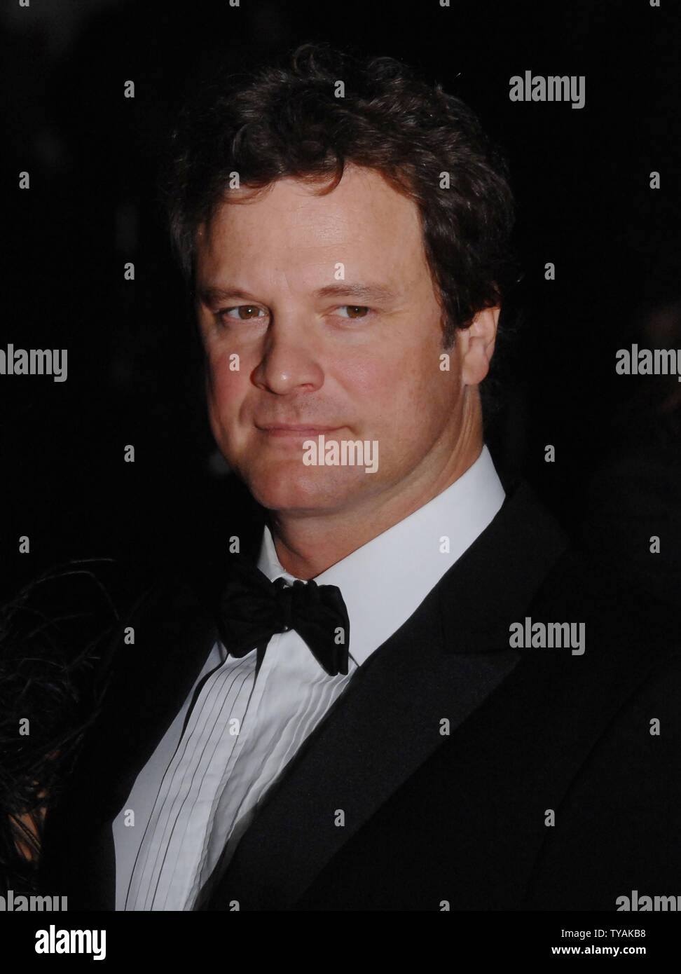 British actor Colin Firth attends the premiere of "Eastern Promises" at ...