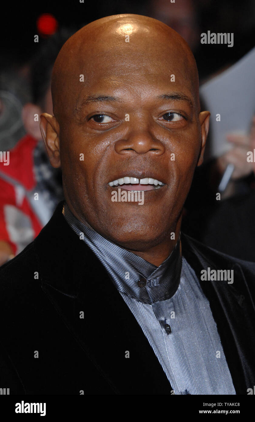 American actor Samuel L. Jackson attends the "Swarovski Fashion Rocks ...
