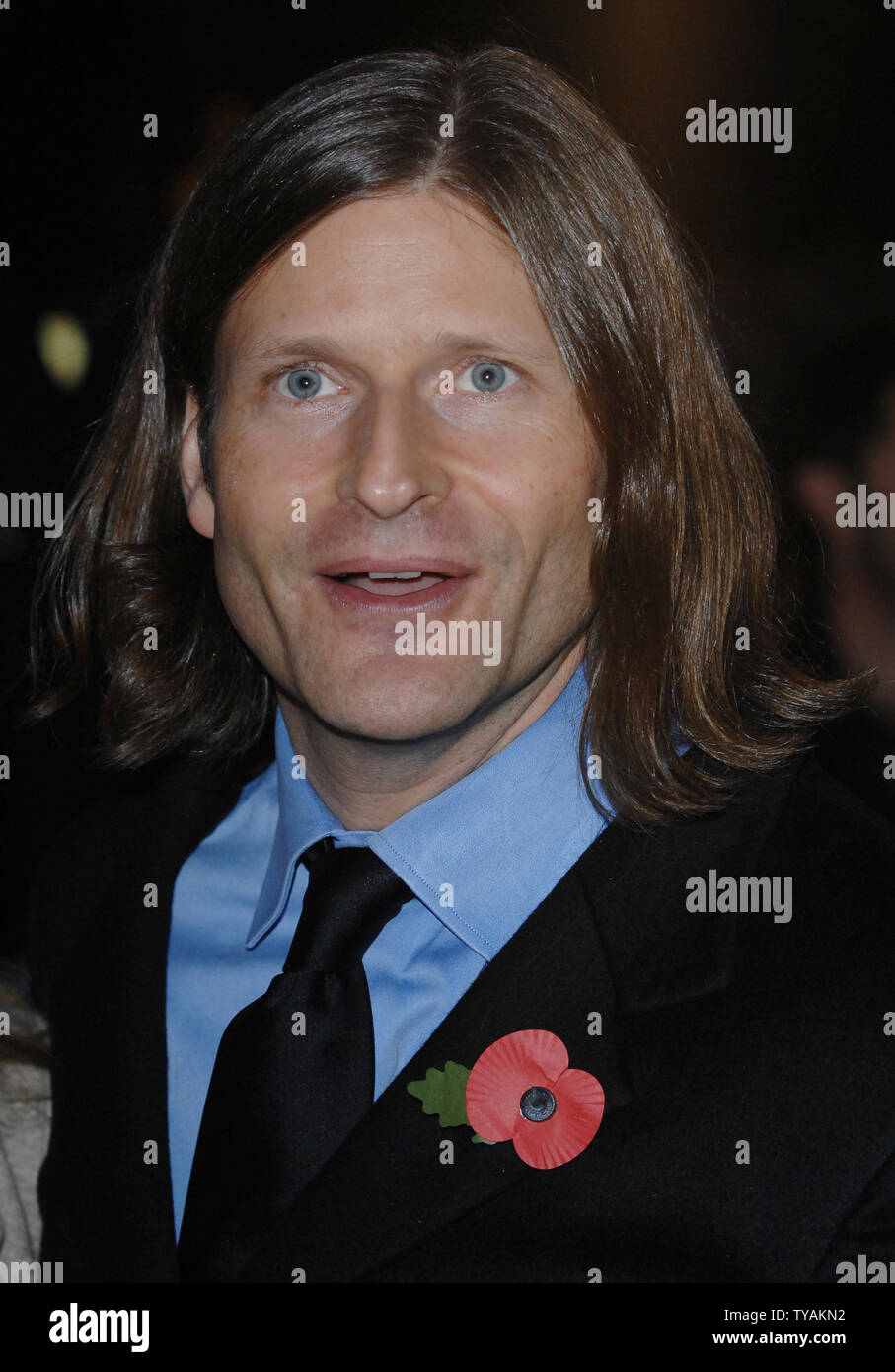 American actor Crispin Glover attends the European premiere of "Beowulf ...