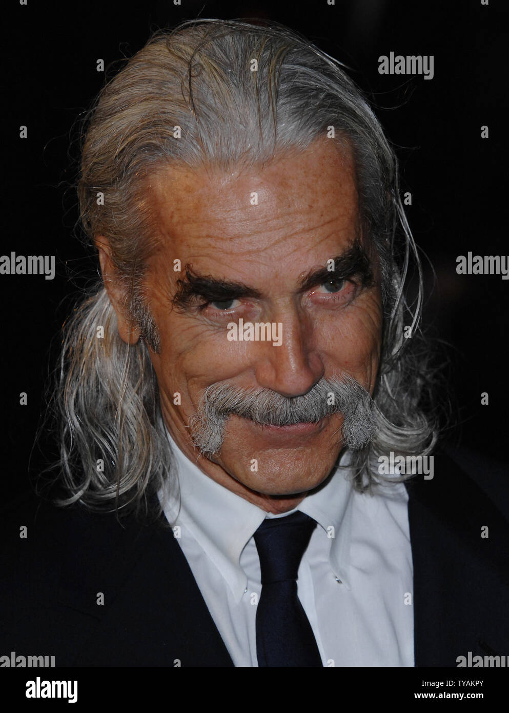 American actor Sam Elliott attends the world premiere of "The Golden ...