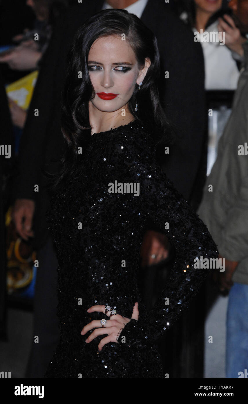 French actress Eva Green attends the world premiere of "The Golden ...