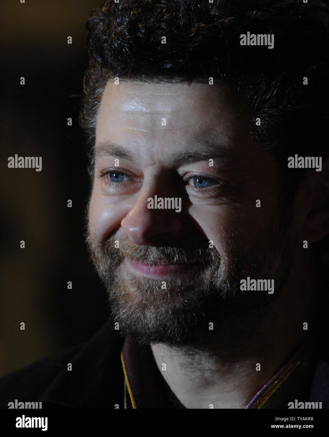 British actor Andy Serkis attends the world premiere of "The Golden ...