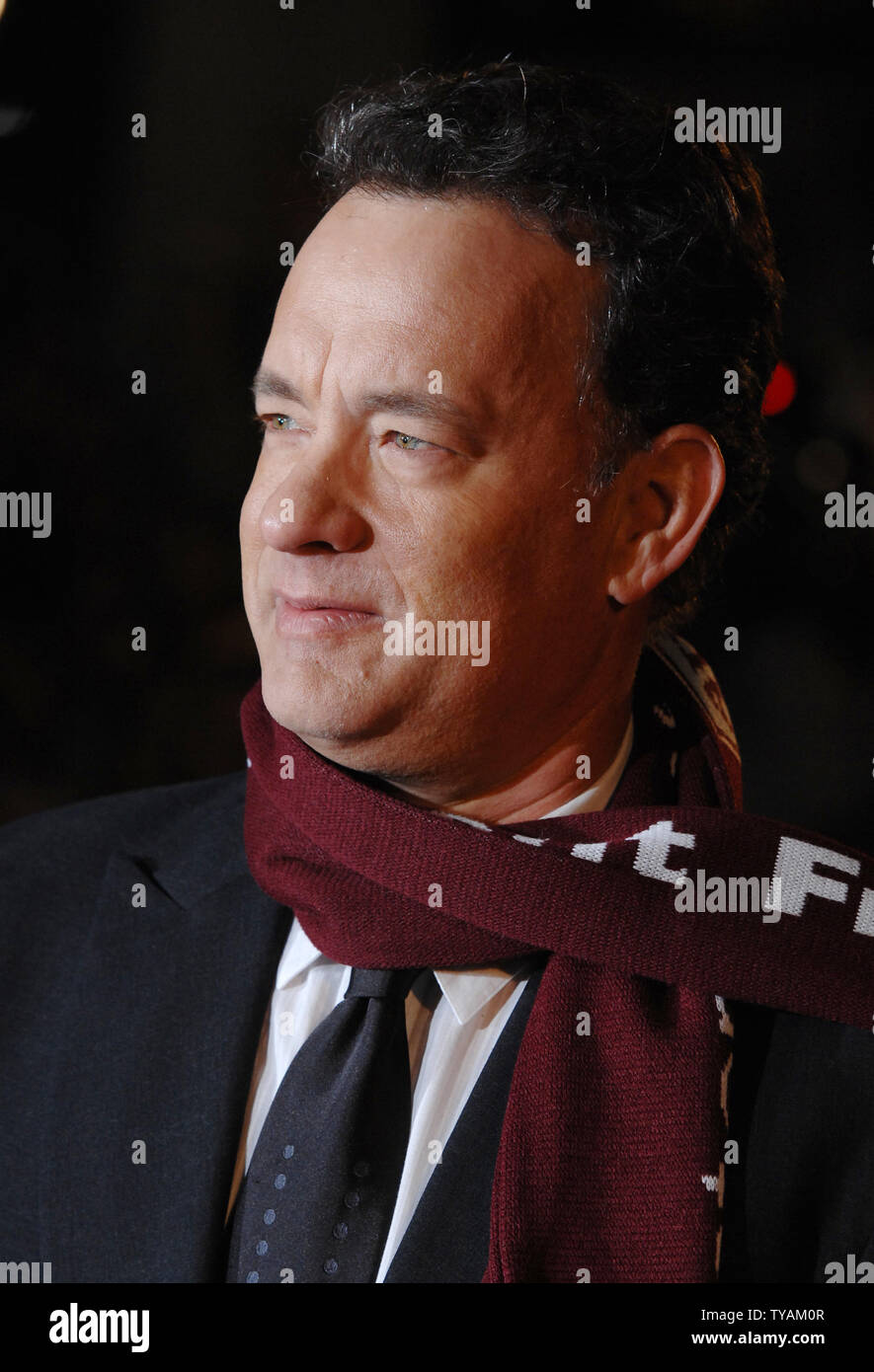 American actor Tom Hanks attends the European premiere of "Charlie ...