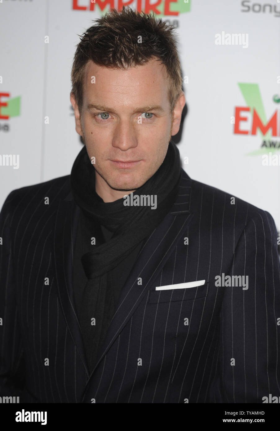 British actor Ewan McGregor attends the "Empire Awards" at Grosvenor ...