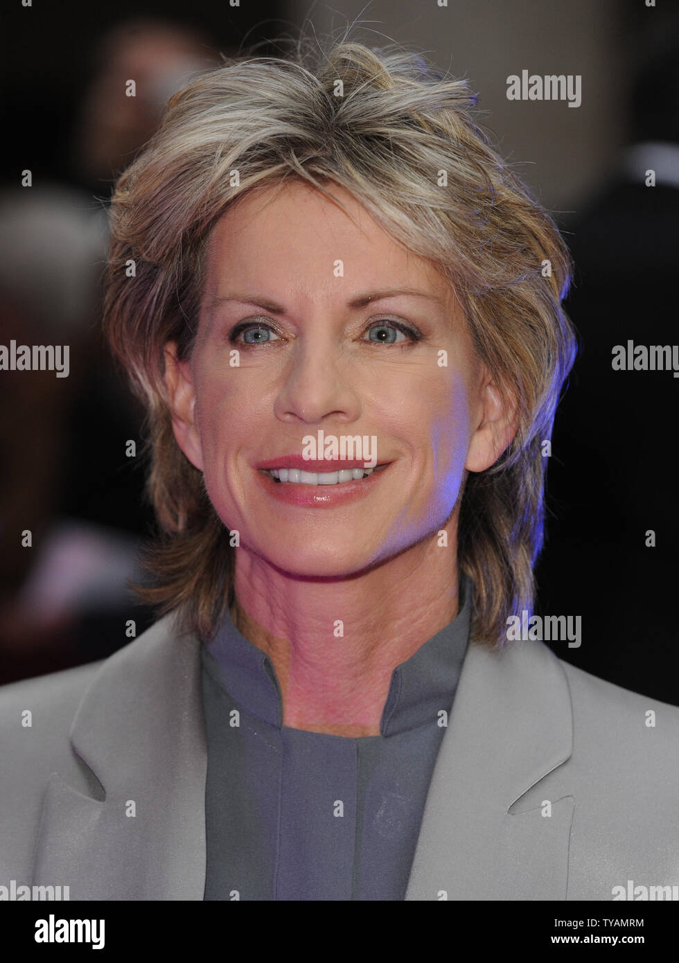 American author Patricia Cornwell attends the "British Book Awards" at ...