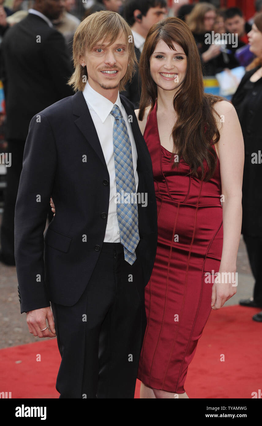British actor Mackenzie Crook and actress Gemma Arterton attend the ...
