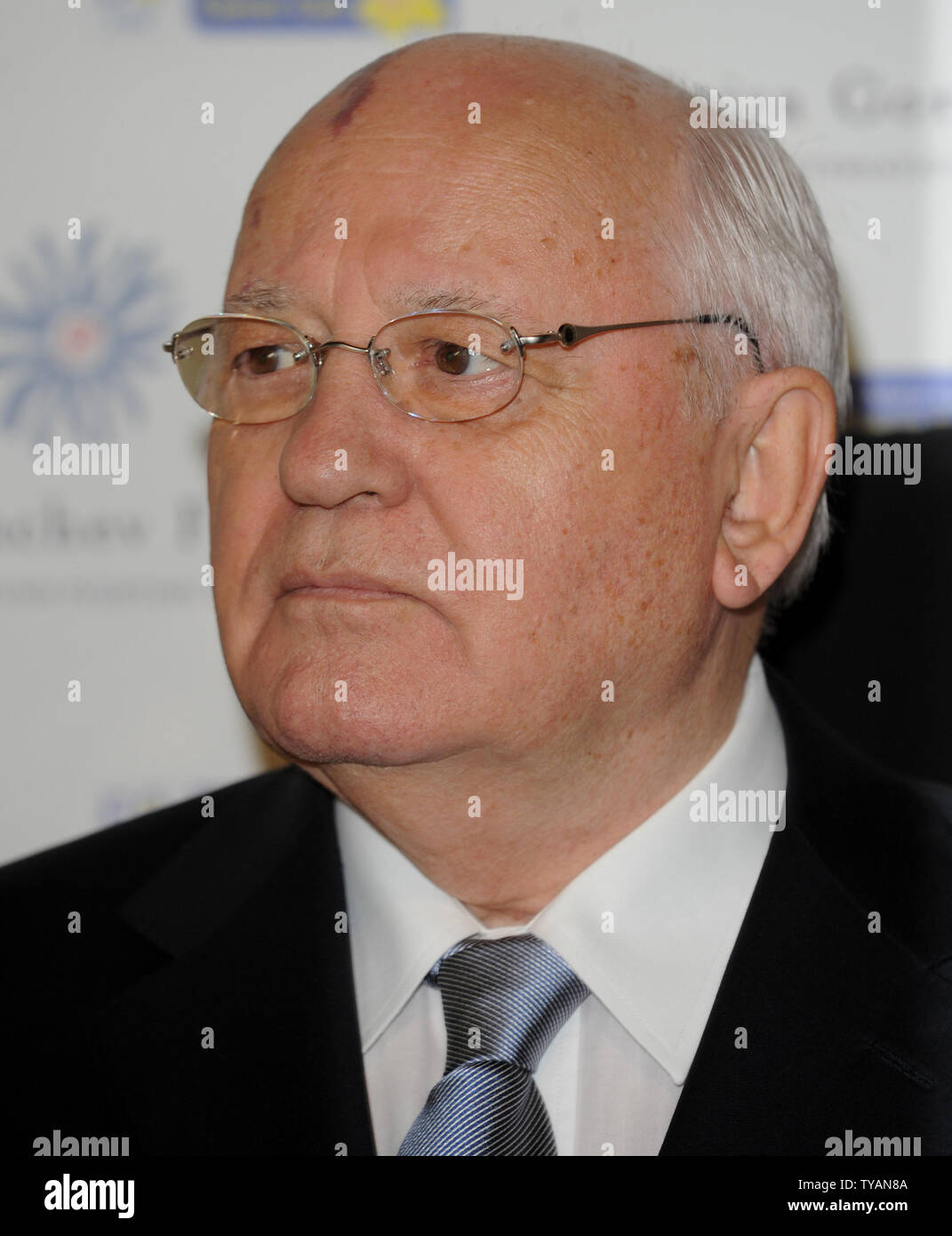Former Russian President Mikhail Gorbachev attends the "Raisa Gorbachev ...