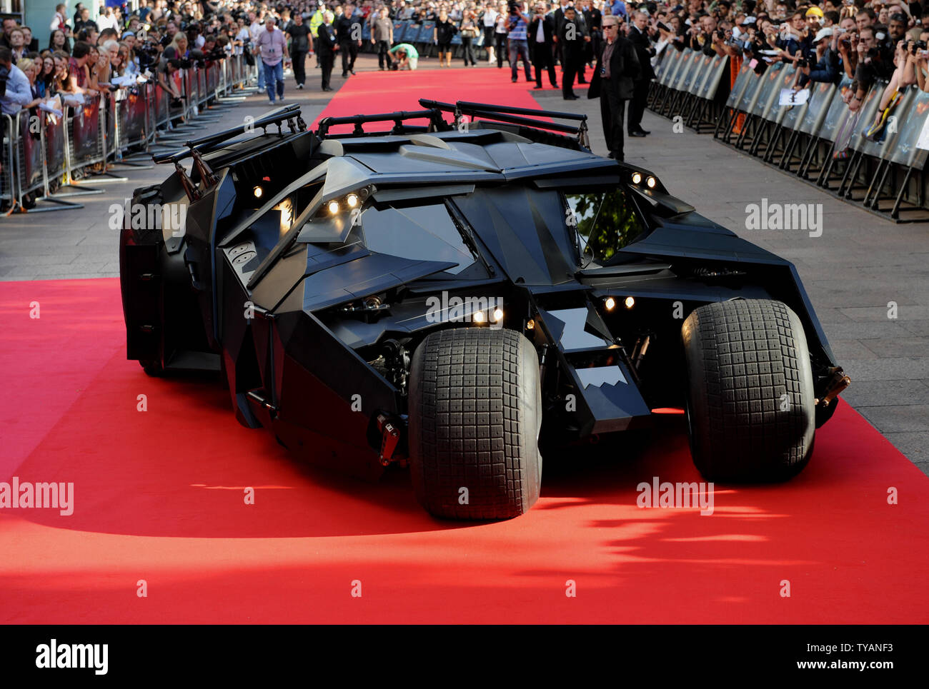 Batmobile dark knight hi-res stock photography and images - Alamy