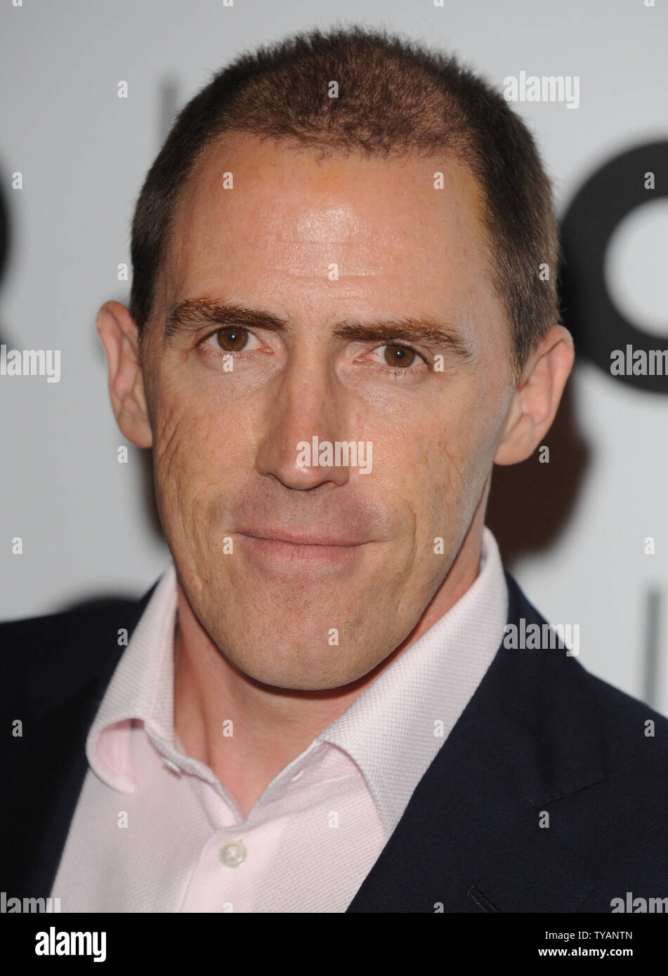 British actor Rob Brydon attends the "GQ Man Of The Year Awards" at the ...