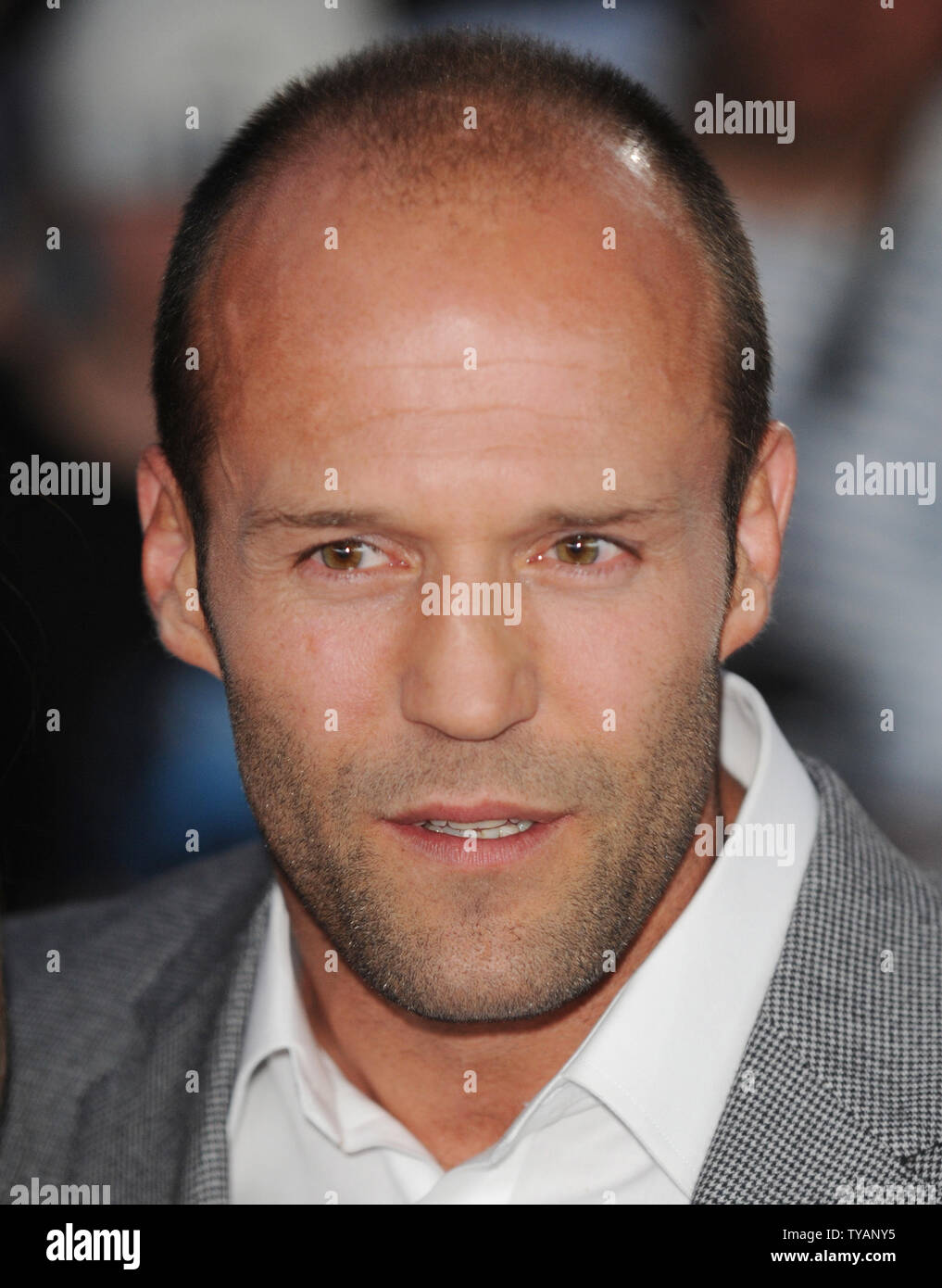 British actor Jason Statham attends the "National Movie Awards" at ...