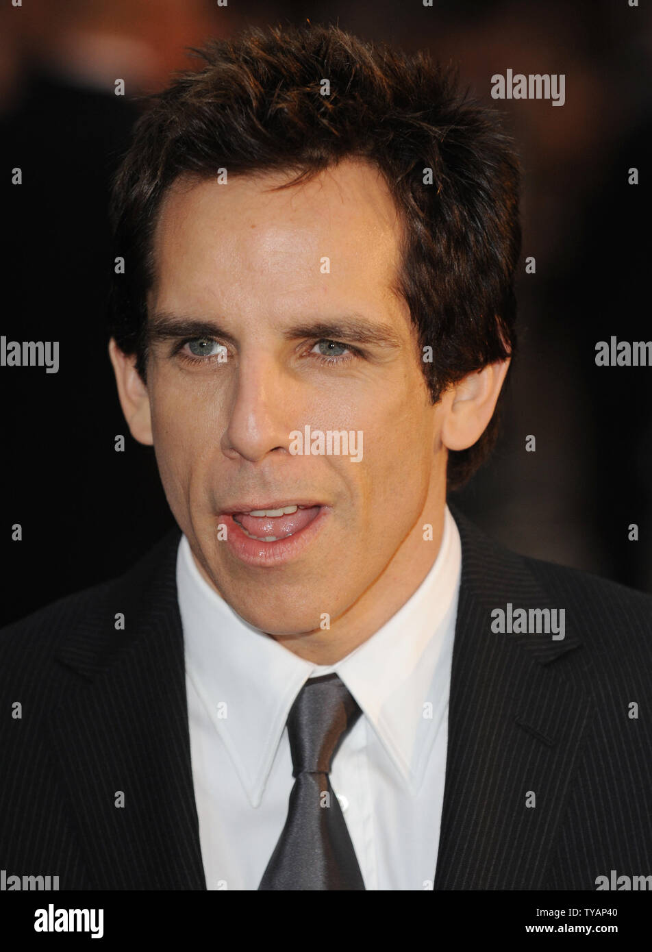 American actor Ben Stiller attends the premiere of "Tropic Thunder" at ...
