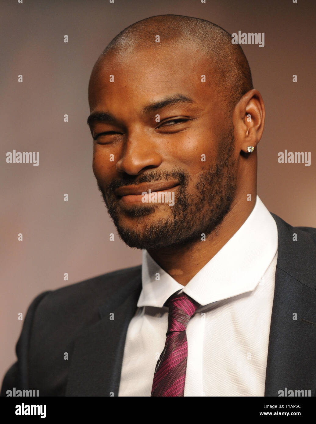 American actor/model Tyson Beckford attends "Naomi Campbell's Fashion ...