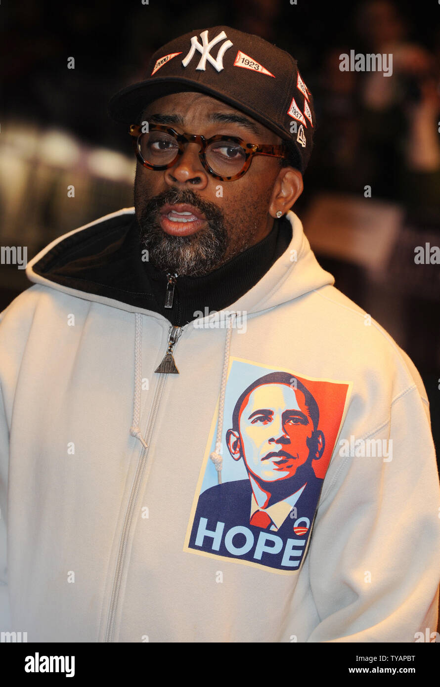 American actor/director Spike Lee attends the premiere of "Miracle At ...