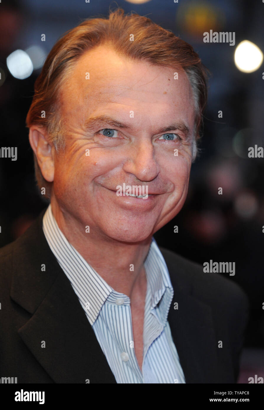 Australian actor Sam Neill attends the premiere of "Dean Spanley" at ...