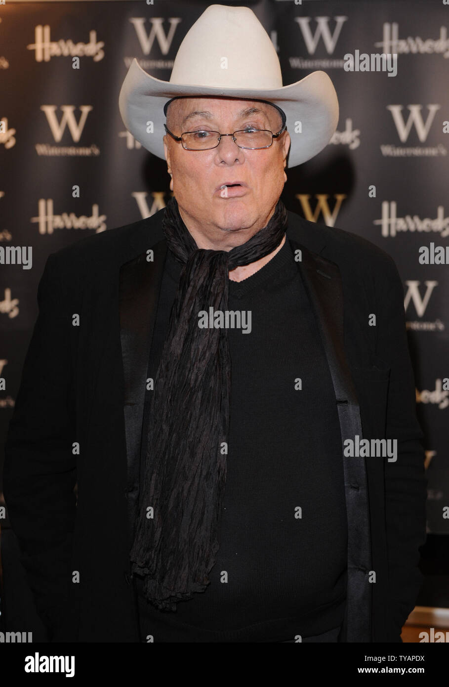 American actor Tony Curtis attends a signing of his autobiography ...