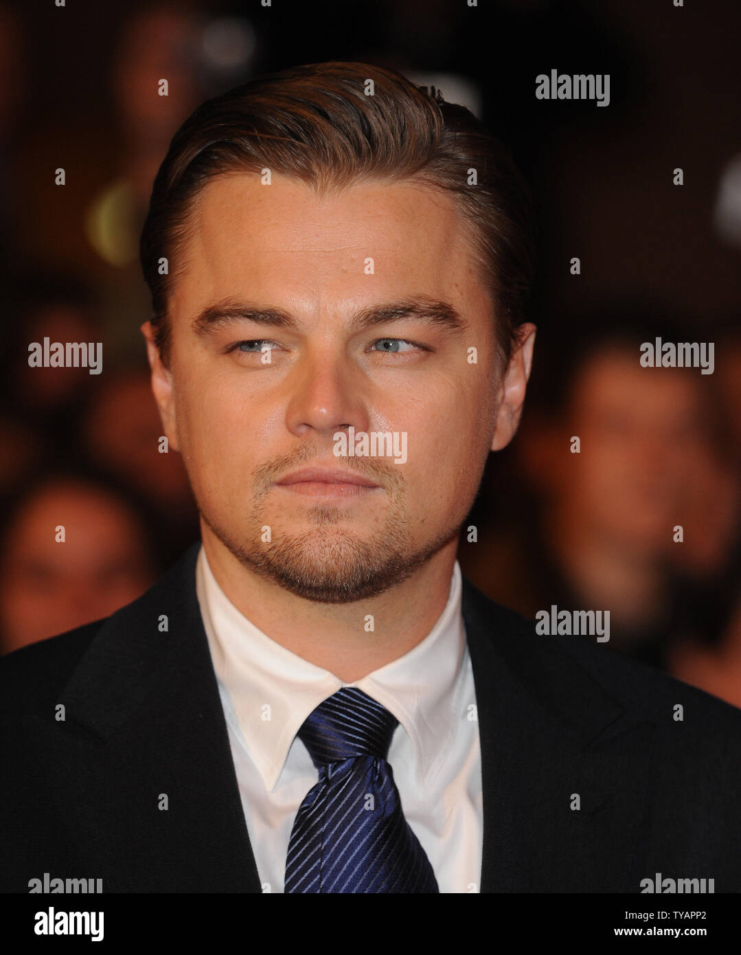 American actor Leonardo DiCaprio attends the premiere of "Body Of Lies ...